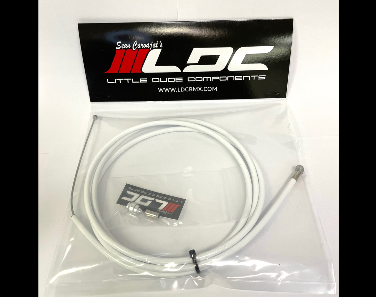 White Brake Cable – LDC BMX